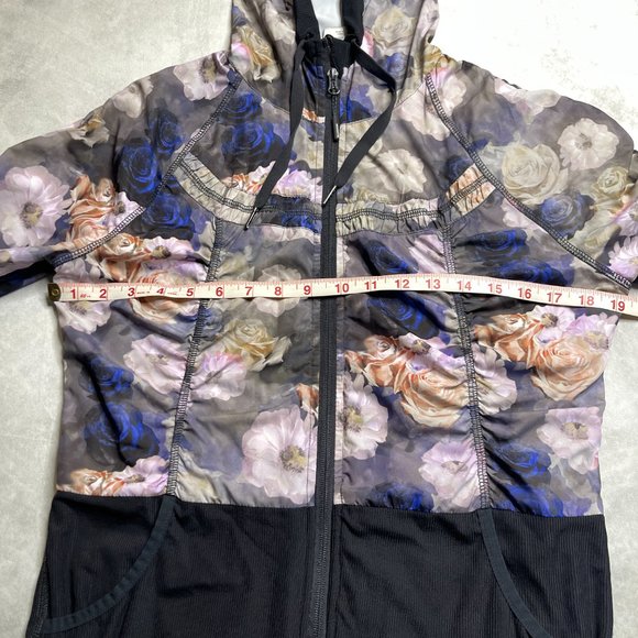 Mondetta | Jackets & Coats | Mondetta Floral Jacket Hooded Running ...